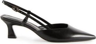 Stuart Weitzman Sling-back Vinnie 50 en cuir