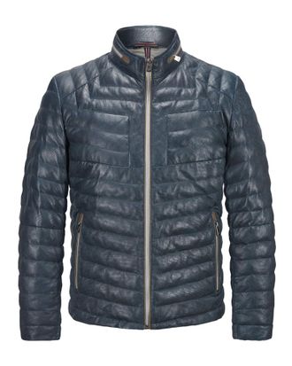 Milestone Gesteppte Lederjacke mit Sorona-Isolation in