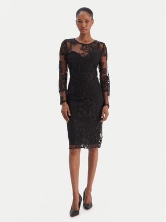 Rinascimento Rinascimento Coctailkleid CFC0126401003 Schwarz Slim Fit