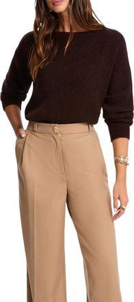 Morgan Pullover, Kaffee M, XS