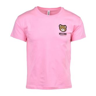 Moschino Homme, Tops, Rose, Taille: XS T-Chemises