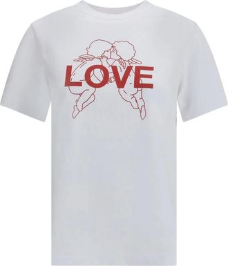 Fiorucci t-shirt à imprimé graphique - Blanc