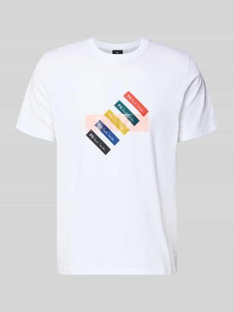 Paul Smith Regular Fit T-Shirt mit Label-Print