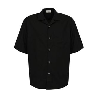 Paolo Pecora Bowlinghemd - - Shirts - Herren - Schwarzk - S