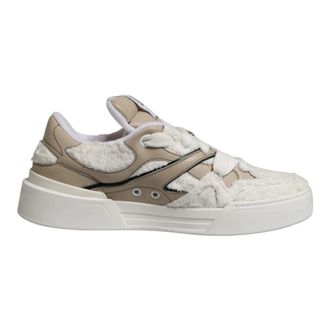 Dolce & Gabbana Low Top Sneakers - - Shoes - Herren - Beige - 44 EU