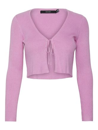 Vero Moda VMGLORY Rib LS TIE String Cardi GA NOOS