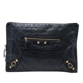 Balenciaga Pre-owned Vintage Clutch - - Pre-owned - Damen - Schwarzk - ONE SIZE