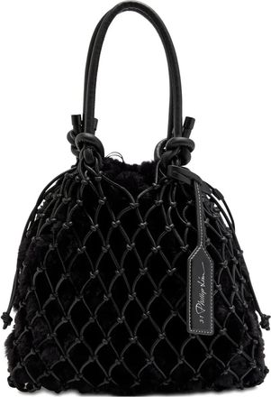 3.1 Phillip Lim mini macrame tote bag - Schwarz