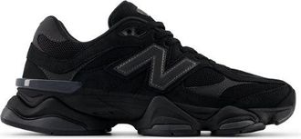 New Balance Unisex 9060 in Schwarz/Grau, Wildleder/Mesh, Gr&ouml;&szlig;e 41.5