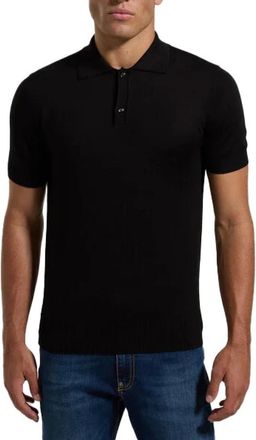 Dirk Bikkembergs Homme, Tops, Noir, Taille: XL Polo