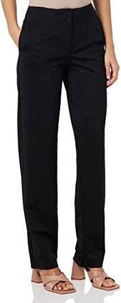 Only Onlclara-Merle Hw Pantalon Large PNT Tissu, Noir, 38W x 32L Femme