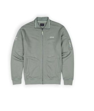 Oxbow Sweat zipp&eacute; SALTCOATS Essentials Ete 2026 Manches Longues, Col Rond, Uni, Zipp&eacute;, sans Capuche