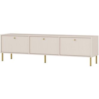 Selsey Selsey - Oktio - TV-M&ouml;bel 3-t&uuml;rig, sandbeige, 180 cm