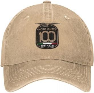 Generic Unisexe und modisch Classic Guzzi Motorr&auml;der Moto Yes Casquettes de Baseball Unisexe Distressed Denim Snapback Hut Outdoor Running Golf Verstellbare C