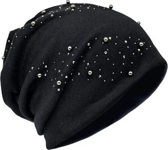 Generic CAZSTYK Chapeau turban confortable doux et extensible pour femme &agrave; porter au quotidien, chapeaux souples pour maternit&eacute; et islamiques pour femmes, Noi