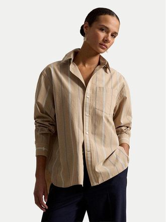 Polo Ralph Lauren Hemd 211B17125001 Beige Oversize