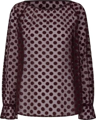 Masai Kaschmir-Strickjacke mit Kontrastkanten - - Blouses & Shirts - Damen - Lila - 2XL