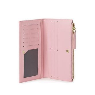 Saison 1865 Große Geldbörse aus Glattleder - Rosa