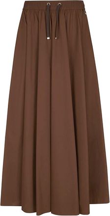 Herno Femme, Jupes, Brun, Taille: 36 FR Light Nylon Stretch Skirt