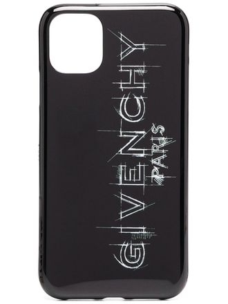 Givenchy coque diPhone XL à logo - Noir