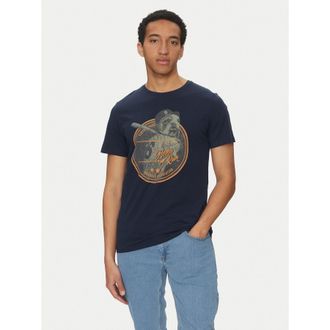 Blend T-Shirt 20717764 Dunkelblau Regular Fit