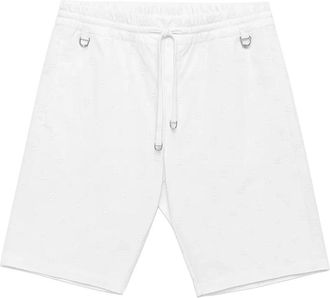 John Richmond Homme, Shorts, Blanc, Taille: S Bermuda &agrave; cordon de serrage