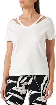 s.Oliver Damen 10.2.11.12.130.2132212 T-Shirt, Creme 0210 Eae3e1, 36