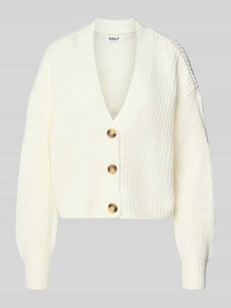 Only Regular Fit Strickjacke mit einreihiger Knopfleiste Modell CAROL NICE