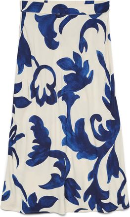 Vero Moda Vmapollo Hw Calf Skirt WVN Exp