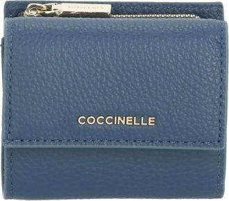 Coccinelle Femme, Accessoires, Bleu, Taille: ONE Size Metallic Soft Small