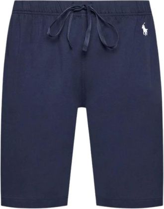 Ralph Lauren Homme, Shorts, Bleu, Taille: M Pony Cotton Track Shorts