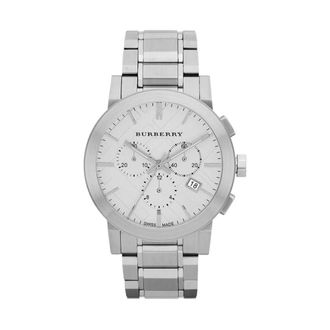 Burberry Die City Chronograph Uhr - - Accessories - Herren - Grau - ONE SIZE