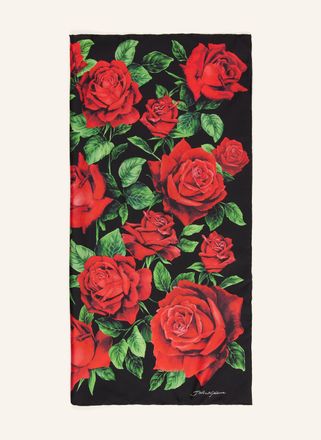 Dolce & Gabbana Seidentuch rot