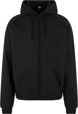 Urban Classics Kapuzenpullover Mit Rei&szlig;verschluss f&uuml;r Herren (Schwarz)