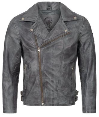 Rock Creek Lederjacke Herren Lederjacke H-182