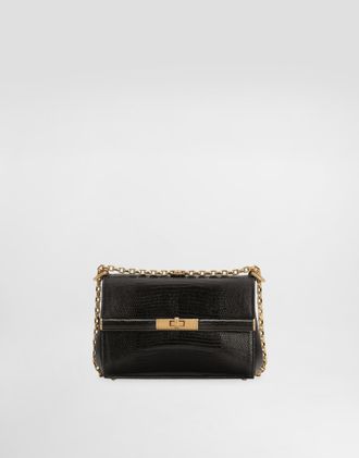 Dolce & Gabbana Tasche City Mini Marlene - Frau Schulter- Und Umh&auml;ngetaschen Schwarz Onesize