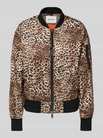 IQ Studio Jacke mit Zweiwege-Rei&szlig;verschluss