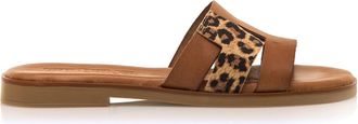Mtng Flache Sandalen Damen Alysa 54181 | 60314 | Leopard Print