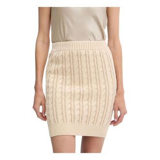 Guess Giselle Skirt - Femme - Jupes - Beige - Taille: 42 FR