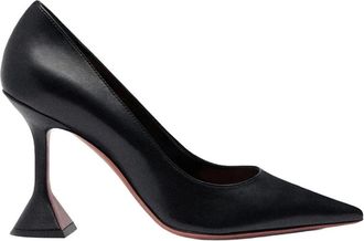 Amina Muaddi Femme, Chaussures, Noir, Taille: 38 1/2 EU Ami Pump 95