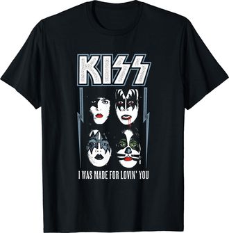 Kiss Ich wurde dafür geschaffen, dich zu lieben T-Shirt