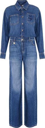 Elisabetta Franchi Jumpsuit - Blau