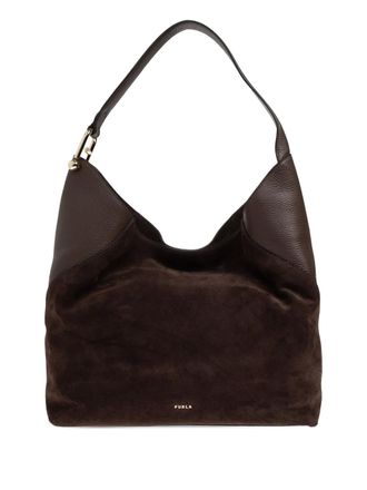 Furla Gro&szlig;e Tara Schultertasche - Braun