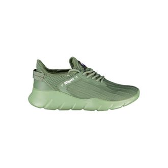 Blauer Verde Polyester Herren Sneaker