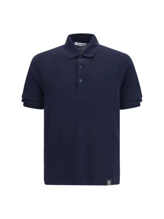 Premiata Mens Polo Shirt Blue Cotton T-shirts And Polos