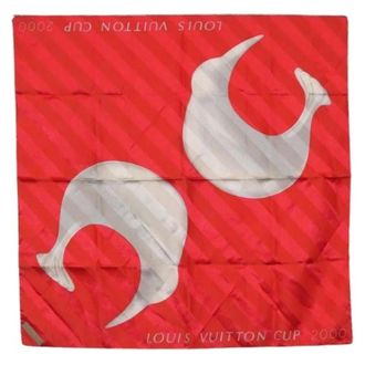 Louis Vuitton Pre-owned Vintage Seidenschal - - Pre-owned - Damen - Rot - ONE SIZE