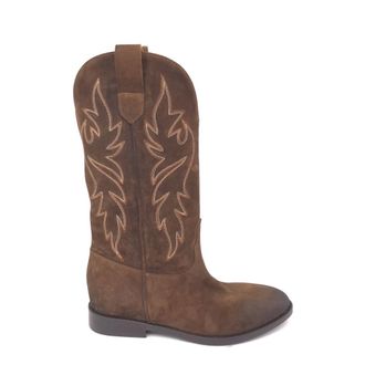 Strategia Femme, Chaussures, Brun, Taille: 38 EU Bottes Hautes