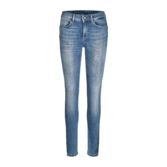 Liu Jo Divine Skinny Jeans mit Strasssteinen - - Jeans - Damen - Blau - W26