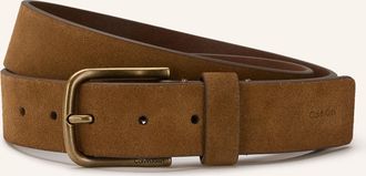 Calvin Klein Lederg&uuml;rtel braun