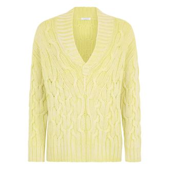 Malo Strickware - - Knitwear - Damen - Gelb - M